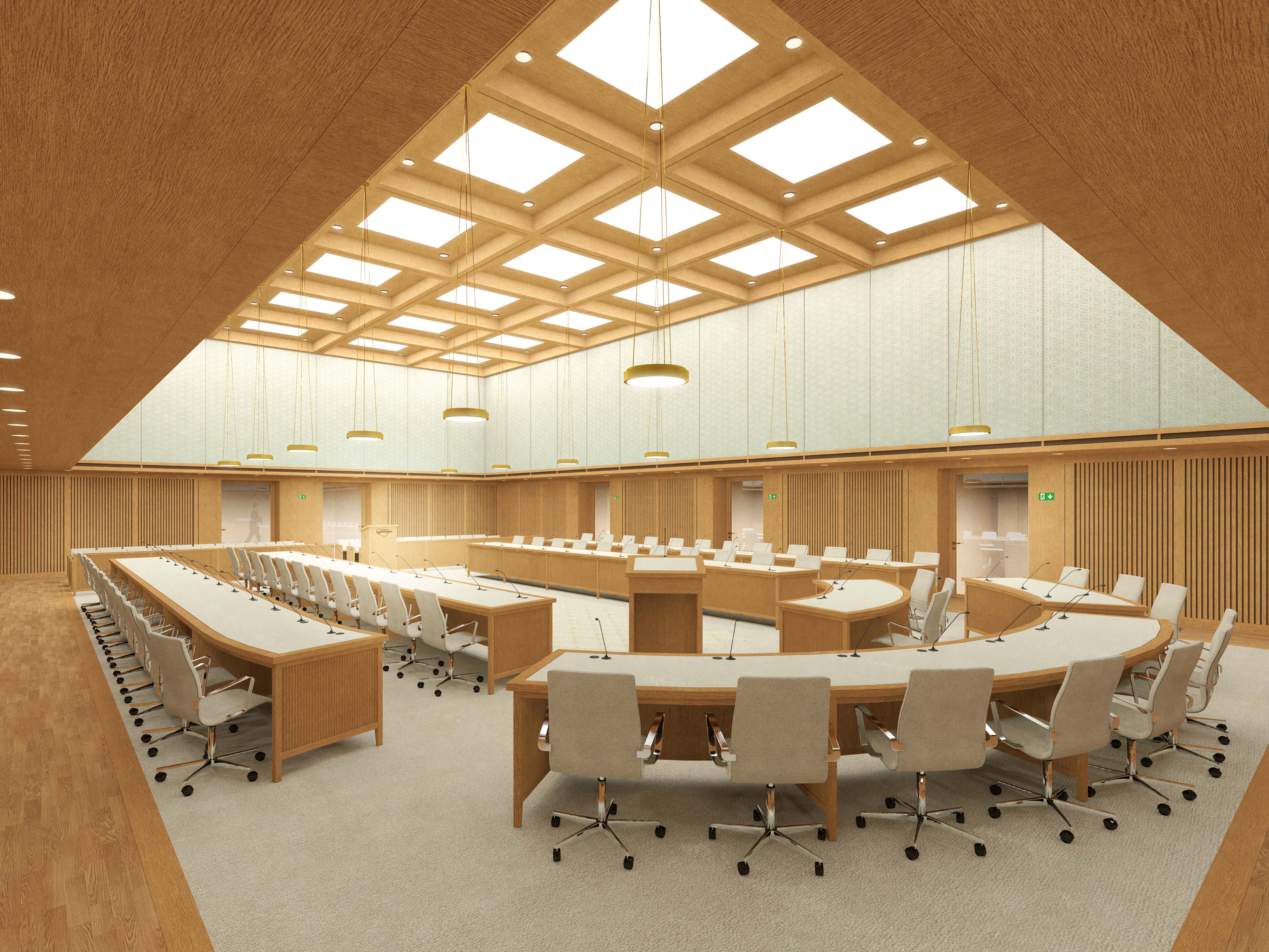 Zo komt het stadhuis van Groningen er van binnen uit te zien - RTV Noord